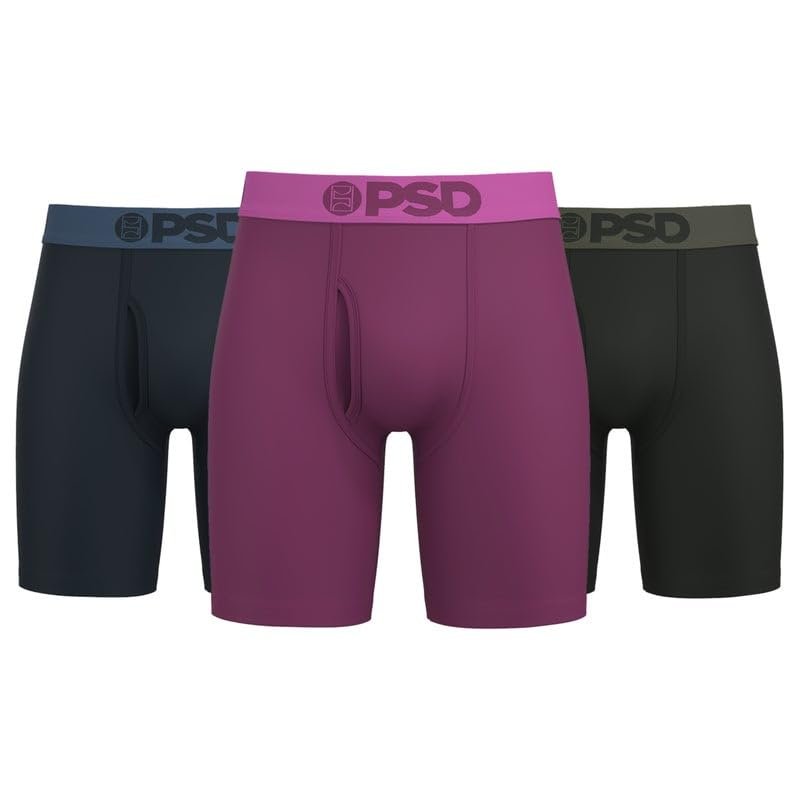 XXL PSD Underwear Men's Modal Mood Boxer Briefs 3-Pack – 707 Street
