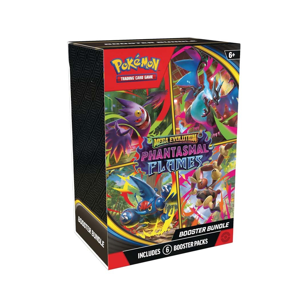 Pokémon TCG: Mega Evolution—Phantasmal Flames Booster Bundle – 707 Street