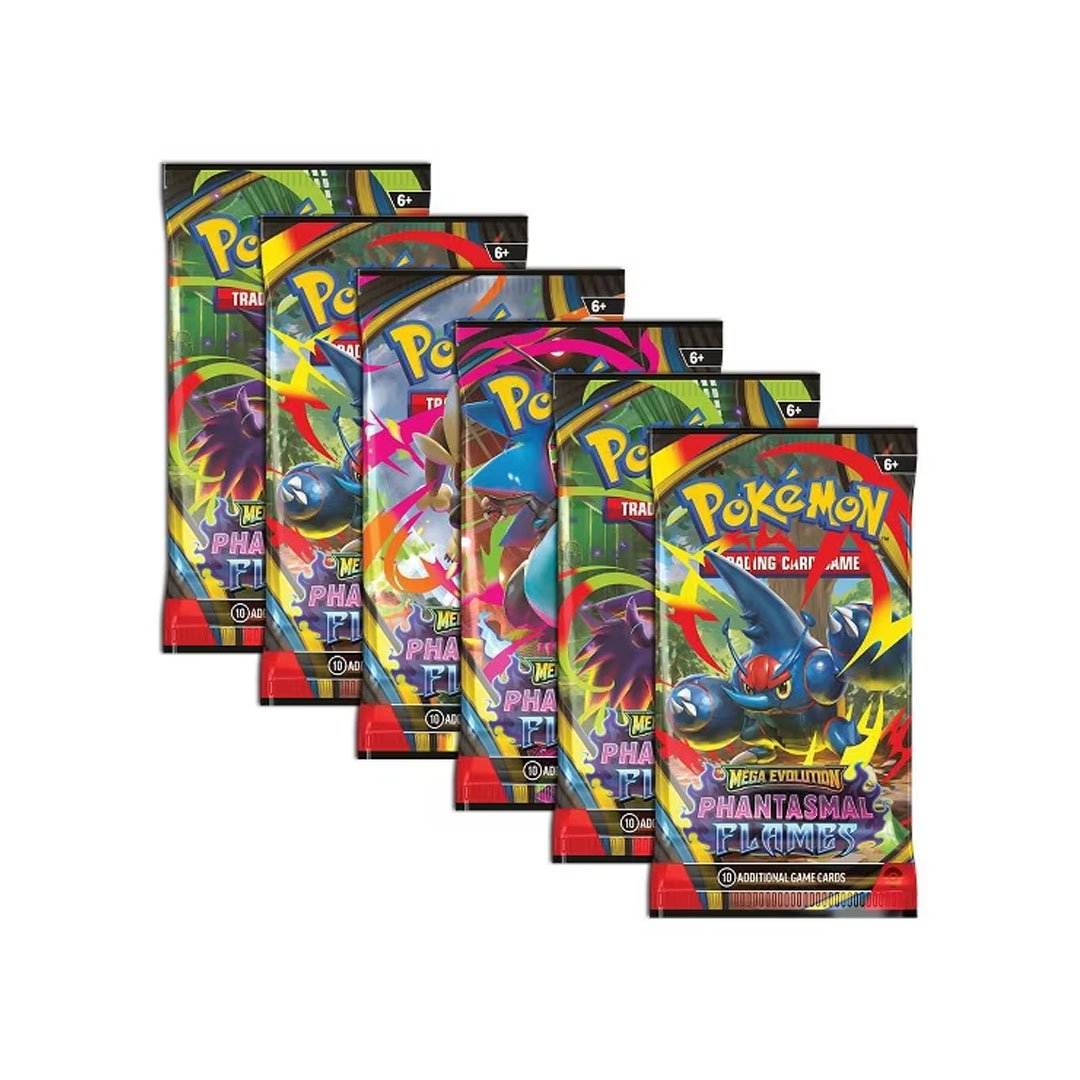 Pokémon TCG: Mega Evolution—Phantasmal Flames Booster Bundle – 707 Street