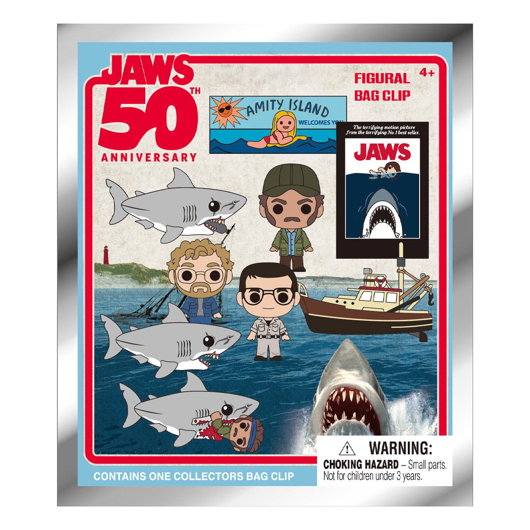 Jaws 50th Anniversary 3D Foam Bag Clip Series 1 Blind Bag – 707 Street