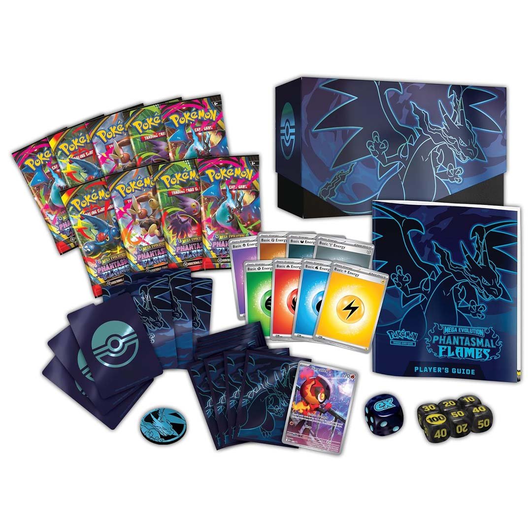 Pokémon TCG: Mega Evolution—Phantasmal Flames Elite Trainer Box – 707 ...
