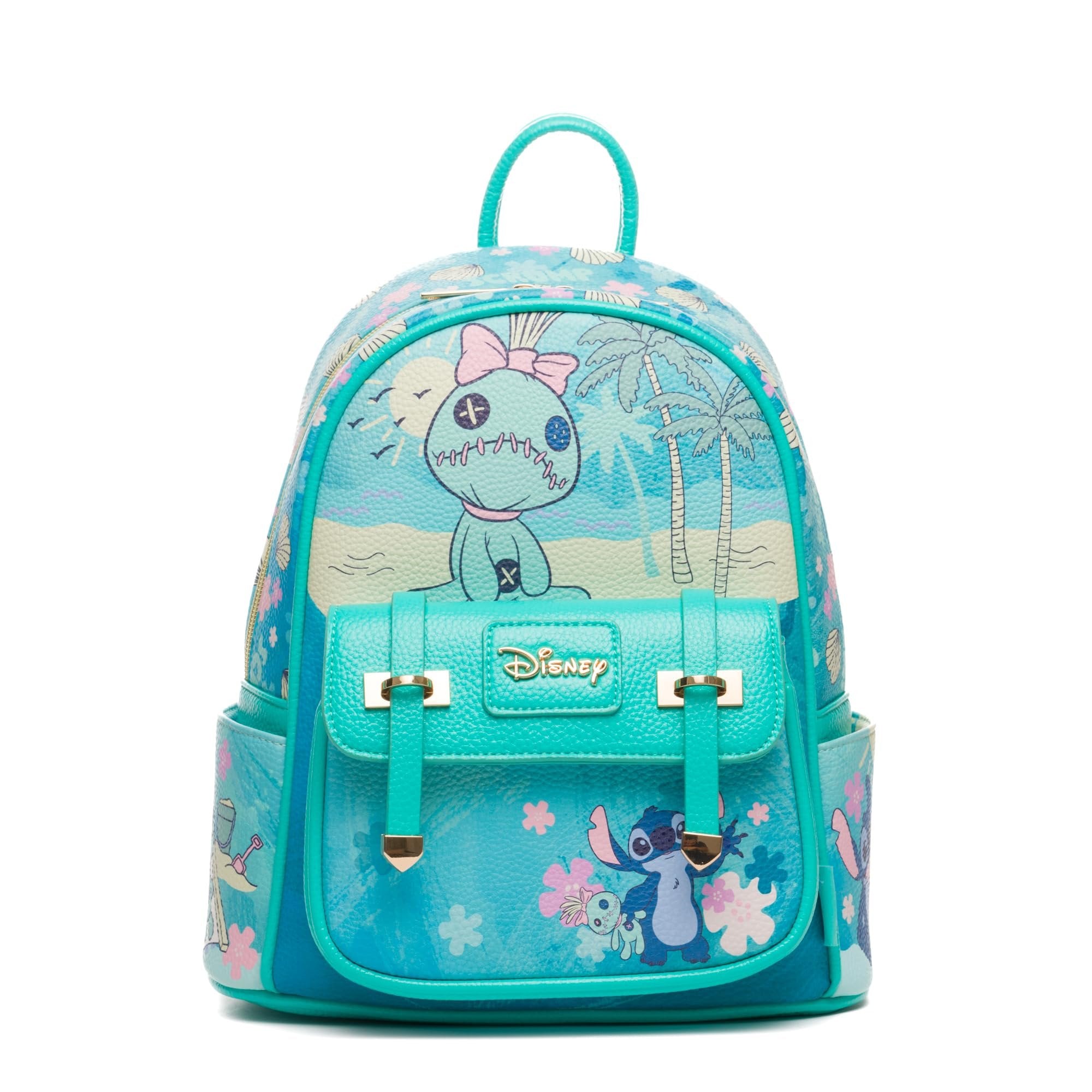 Wondapop Disney Lilo And Stitch Scrump 11" Vegan Leather Mini Backpack ...