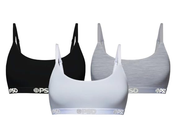 PSD Underwear Women's Everyday Modal Sport Bra 3-Pack Box – 707 Street