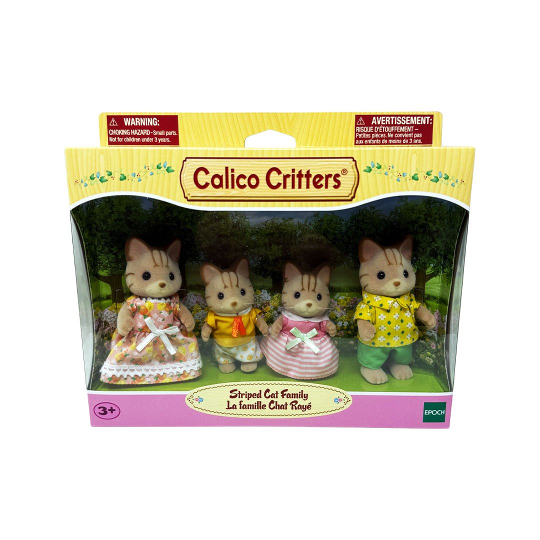 Calico Critters Striped Cat Family – 707 Street