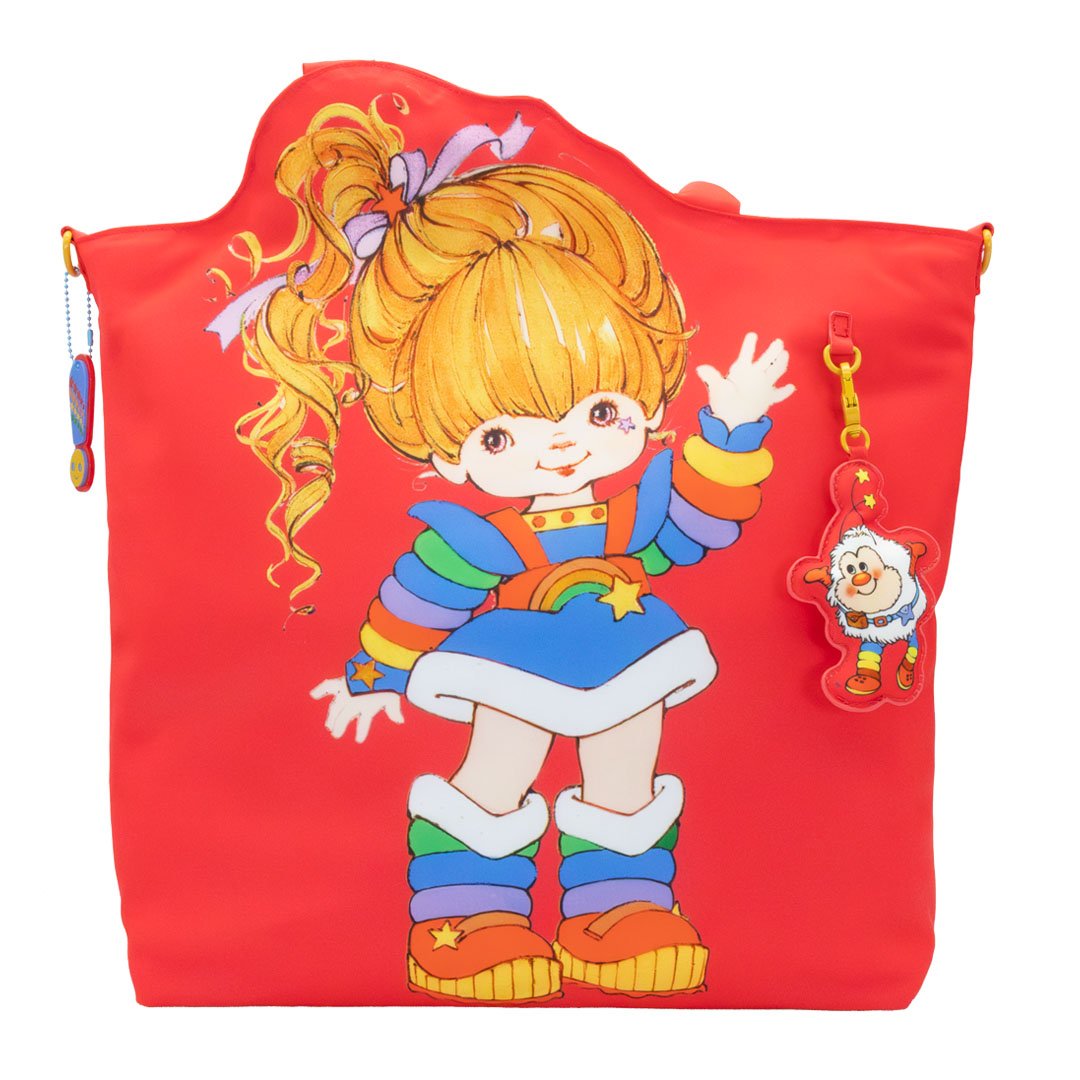 Whatever Makes You Happy Rainbow Brite Puffy Nylon Die Cut Tote Bag ...