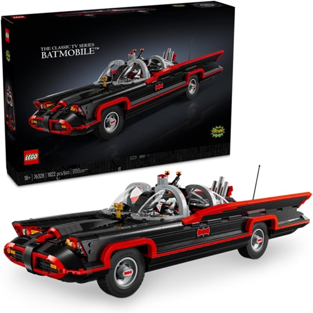 LEGO DC Batman: The Classic TV Series Batmobile Set and DC Collectible ...