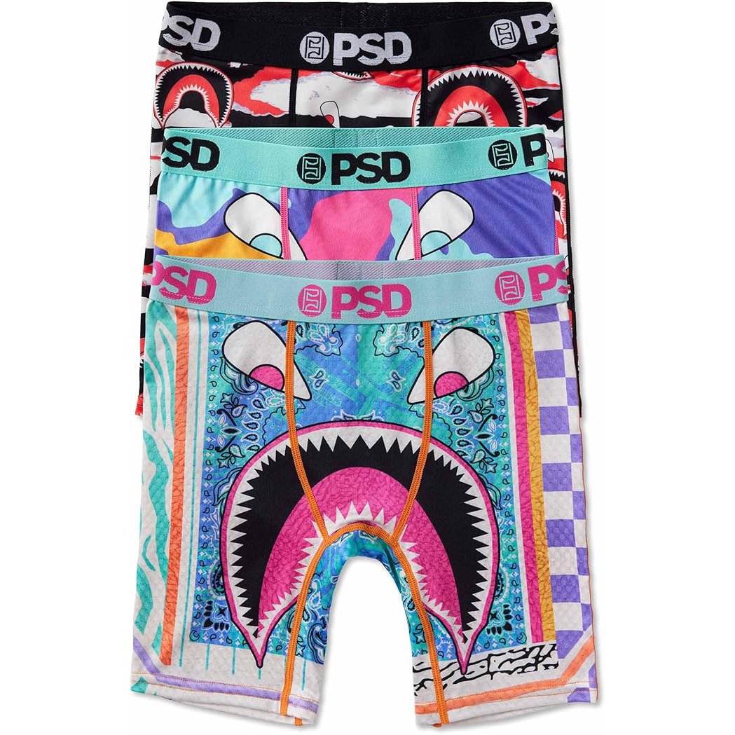 PSD Underwear Boy's WF Boxer Briefs 3-Pack – 707 Street