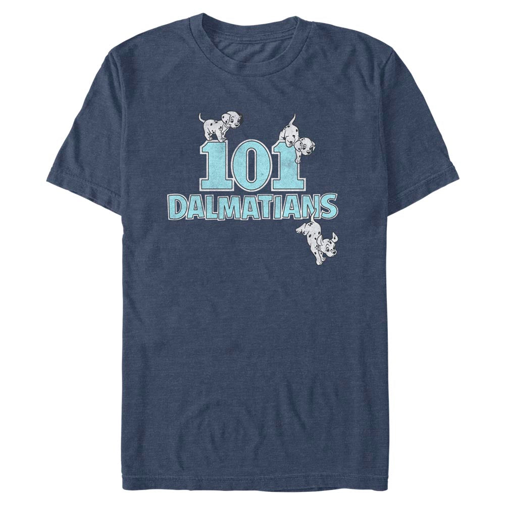 101 Dalmations 3 Pups and a Logo Men's T-Shirt – 707 Street