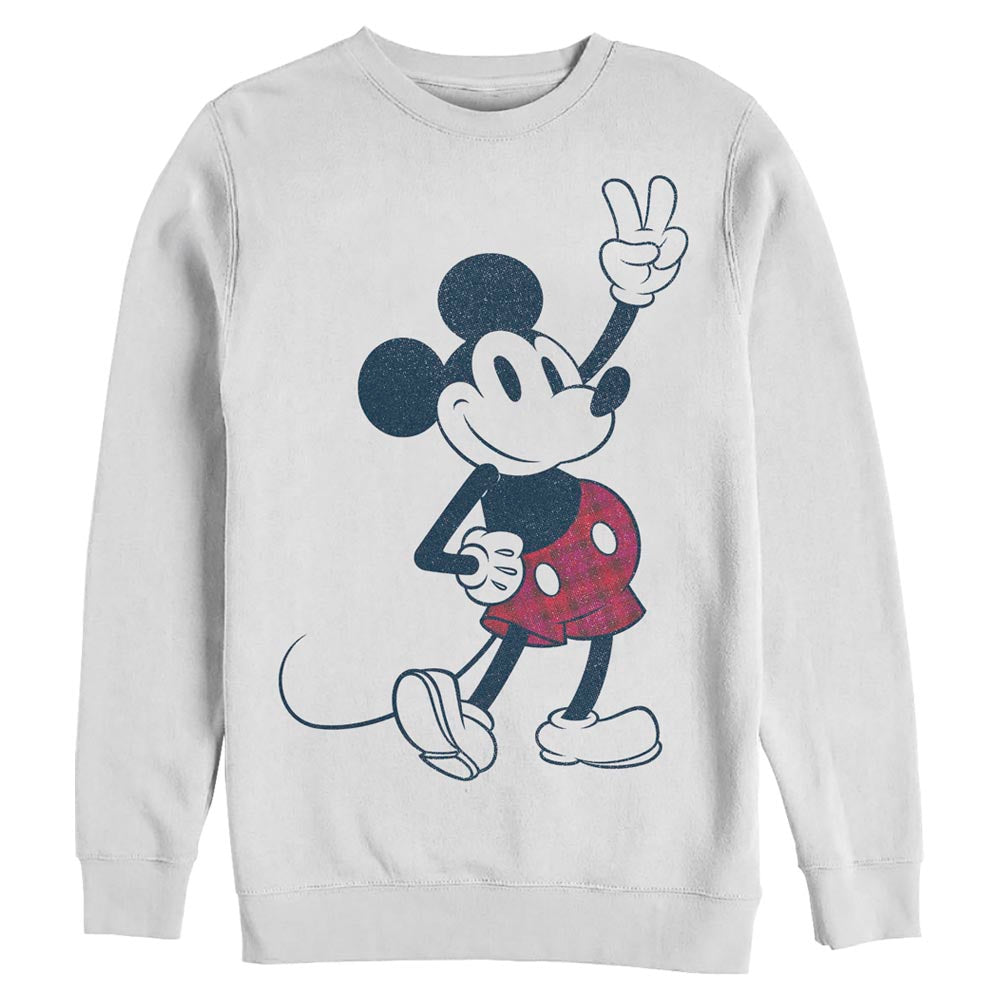 Mad Engine Disney Plaid Mickey Mouse Men's Pullover Fleece – 707 Street