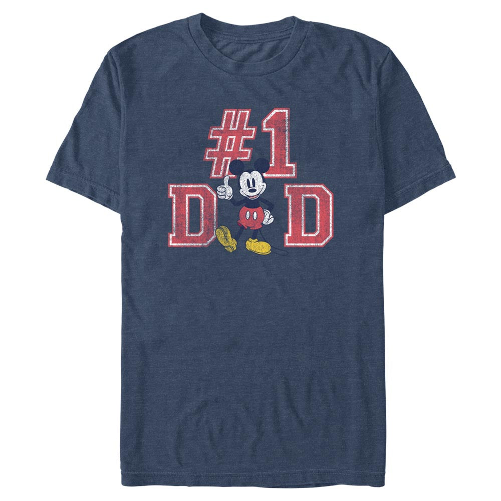 Mad Engine Disney Mickey Mouse & Friends Mickey Dad Men's T-Shirt – 707 ...