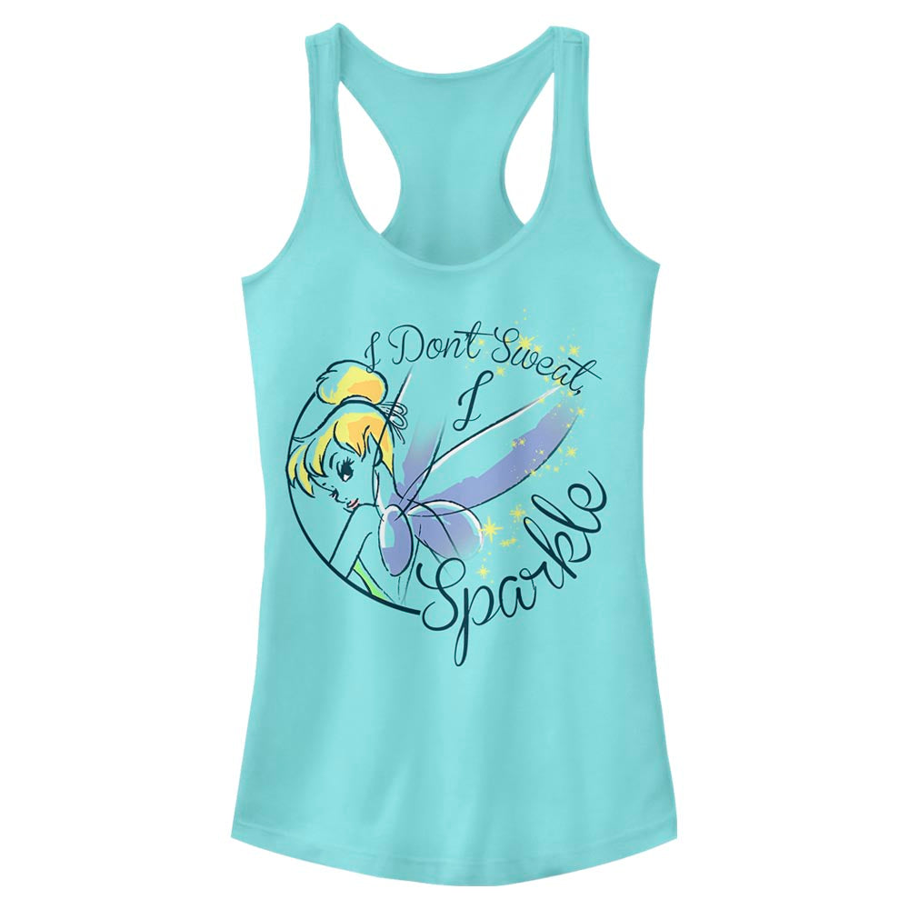 Mad Engine Disney Peter Pan Sparkle Magic Junior's Racerback Tank – 707 ...